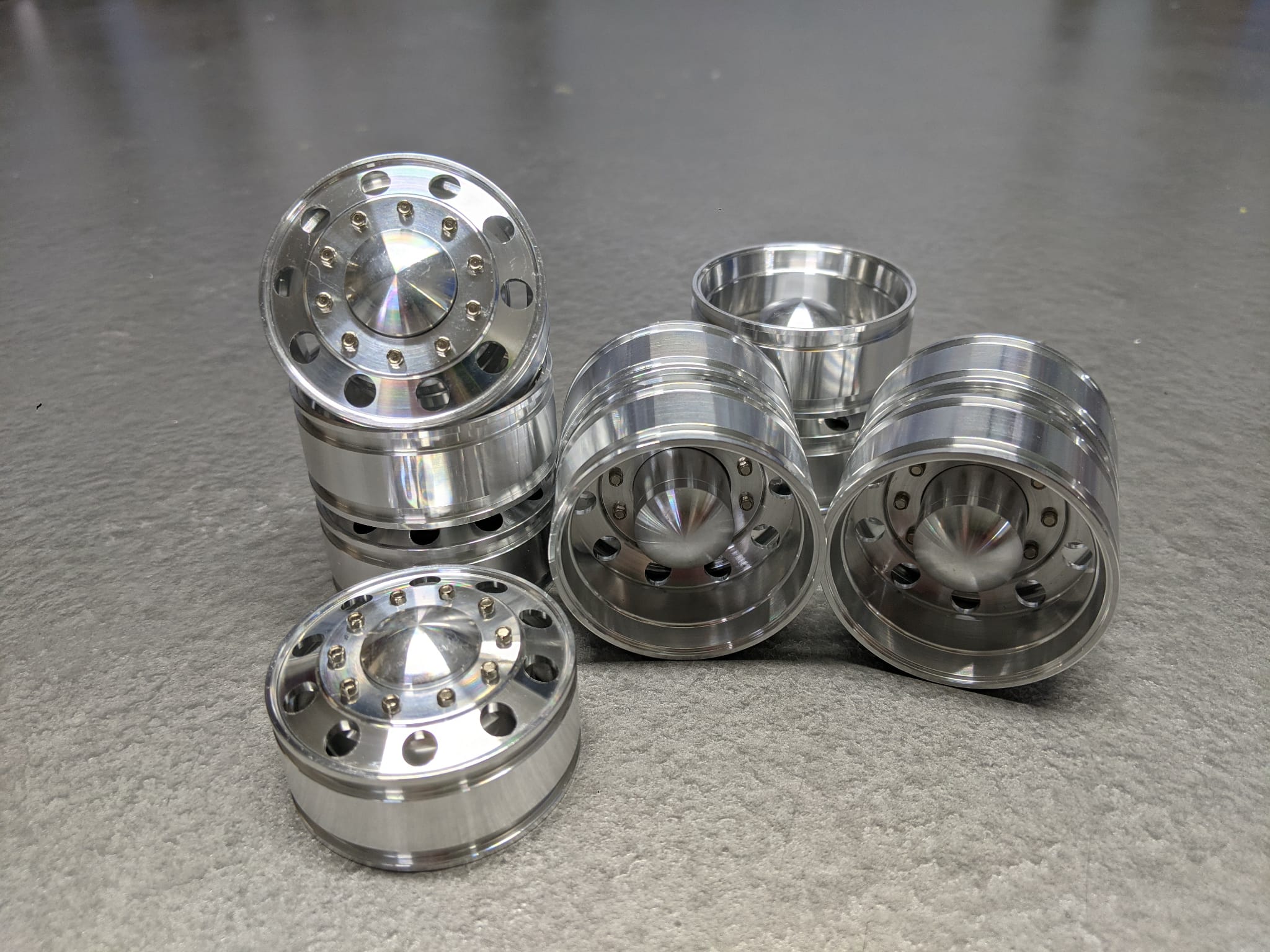 RC - 6X4 Big Round Standard Wheel Set – True Scale R/C